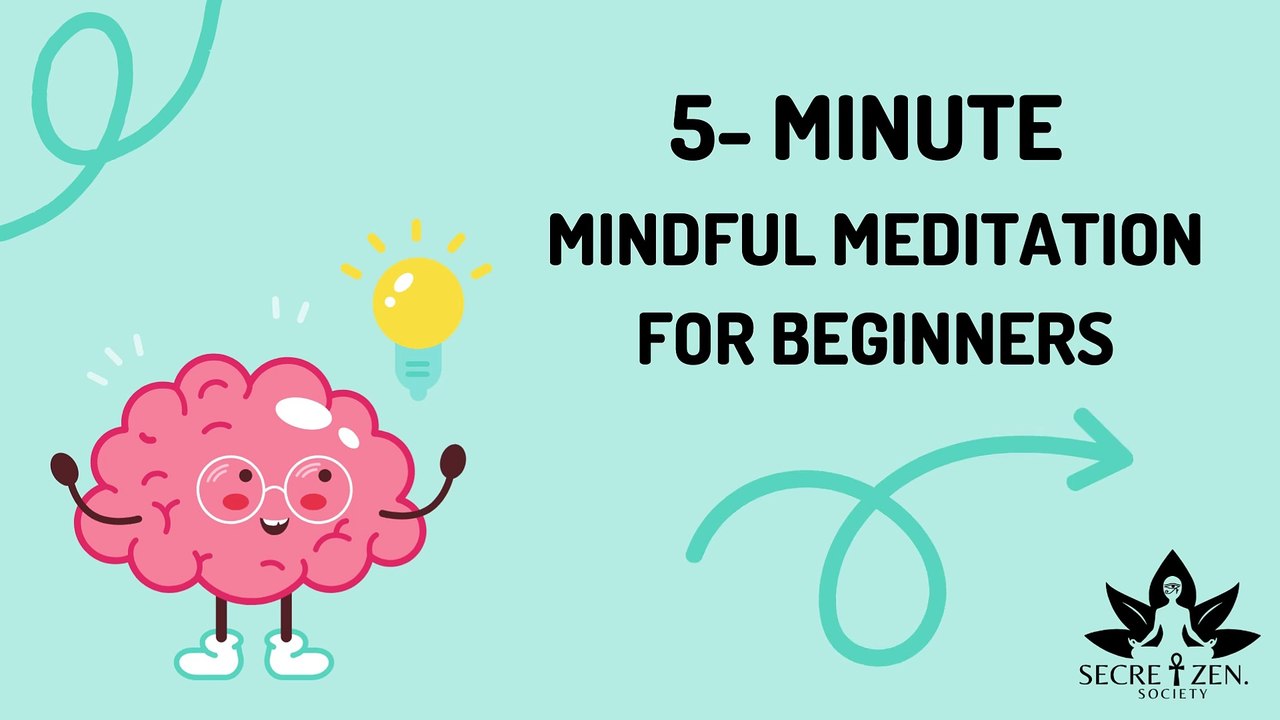 5- minute Mindful meditation for anxiety relief - video Dailymotion