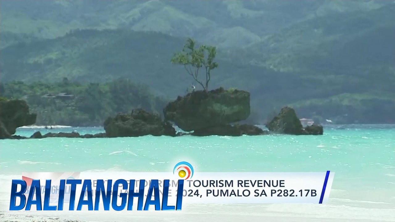 Dept. of Tourism: Tourism revenue mula Jan- June 2024, pumalo sa P282 ...