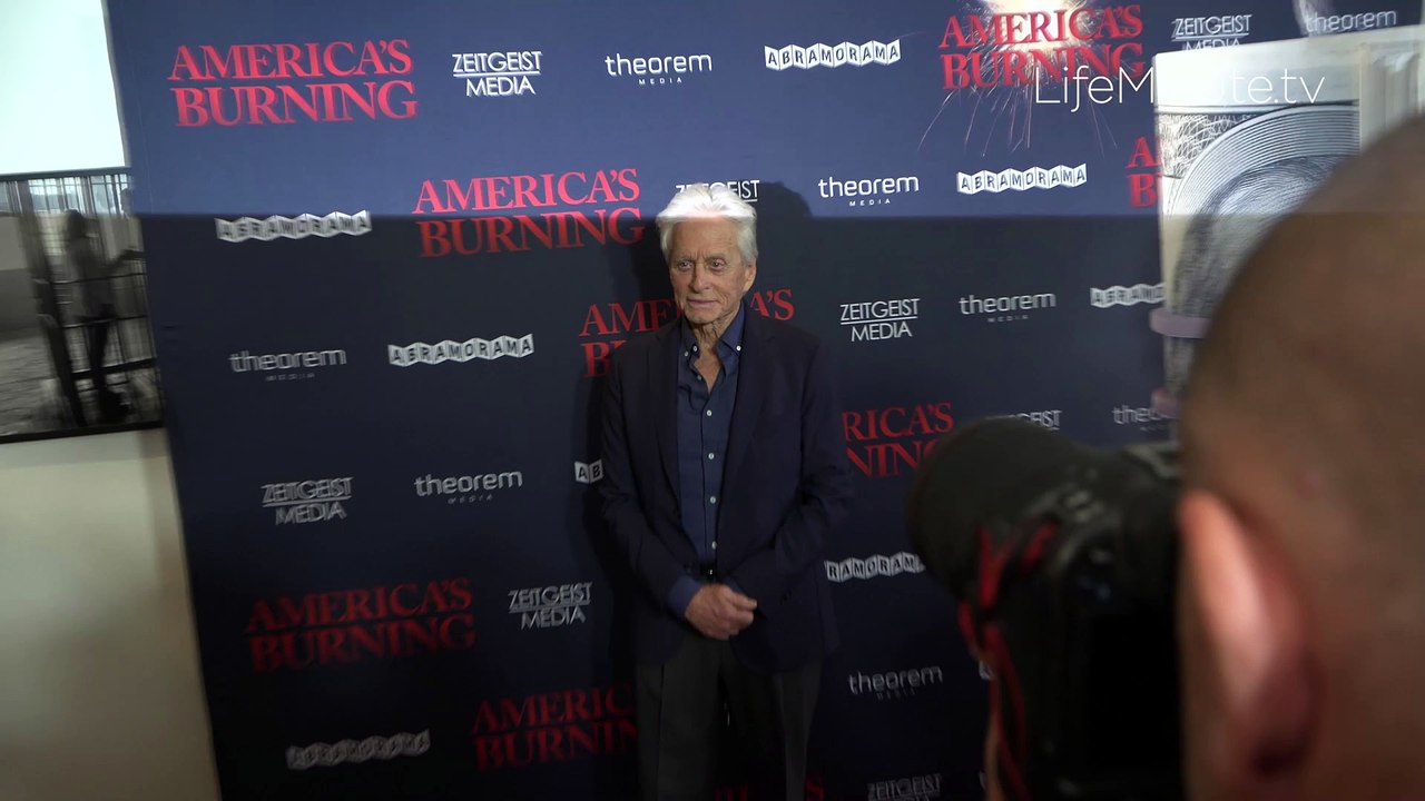 Michael Douglas Takes Kids Along to NYC Special Screening of His Film ...