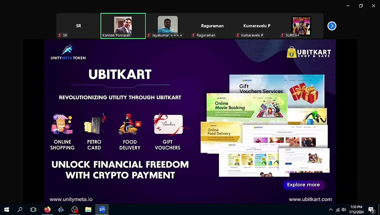 UBIT Coin Full Business Plan | Unity Meta Token | Tamil - video Dailymotion