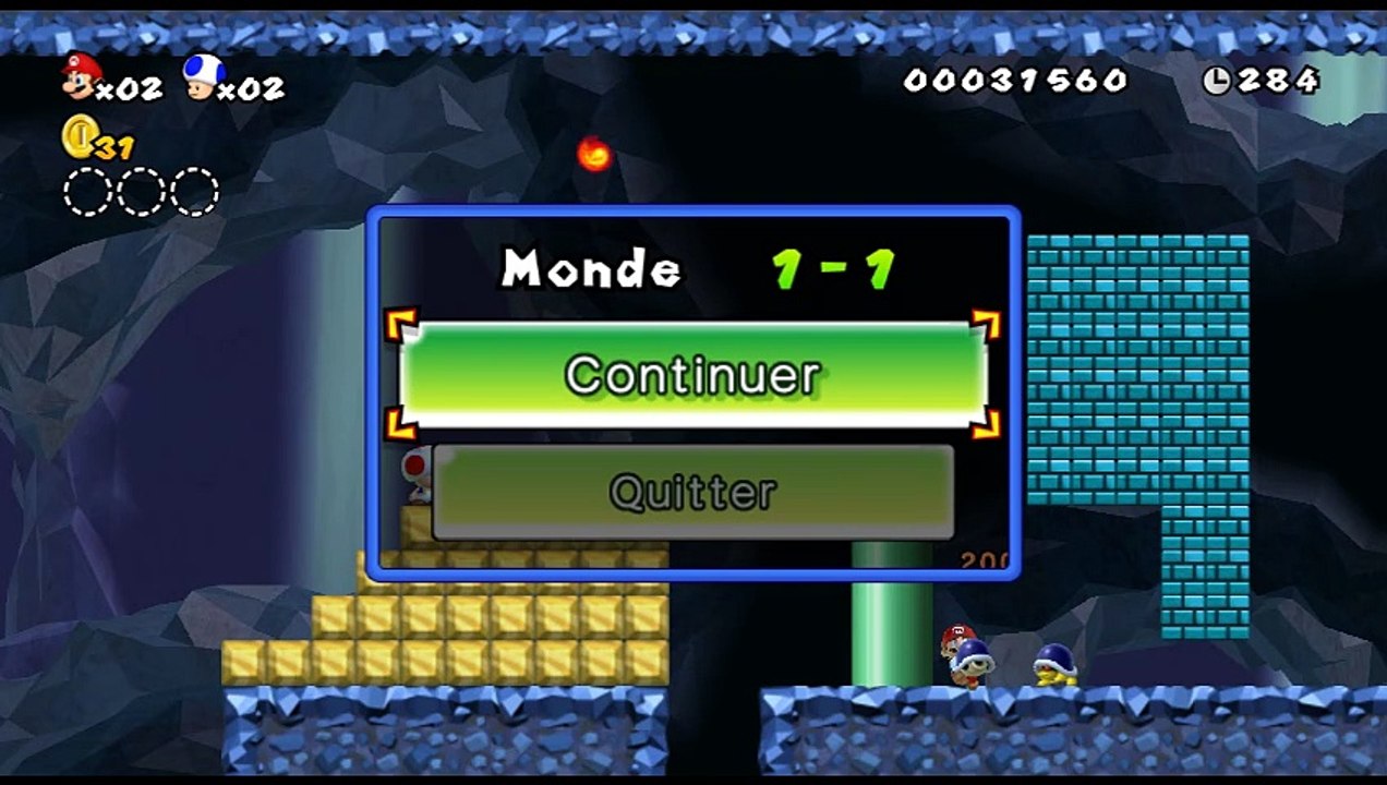 New Super Mario Bros. Wii 7: Retro Heaven online multiplayer - wii ...