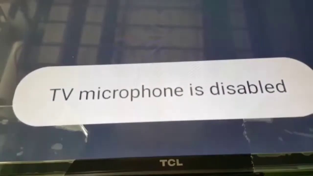 TCL Mini LED TV INTERNAL MIC SWITCH ON & OFF PROBLEM | MIC KO ON YA OFF ...