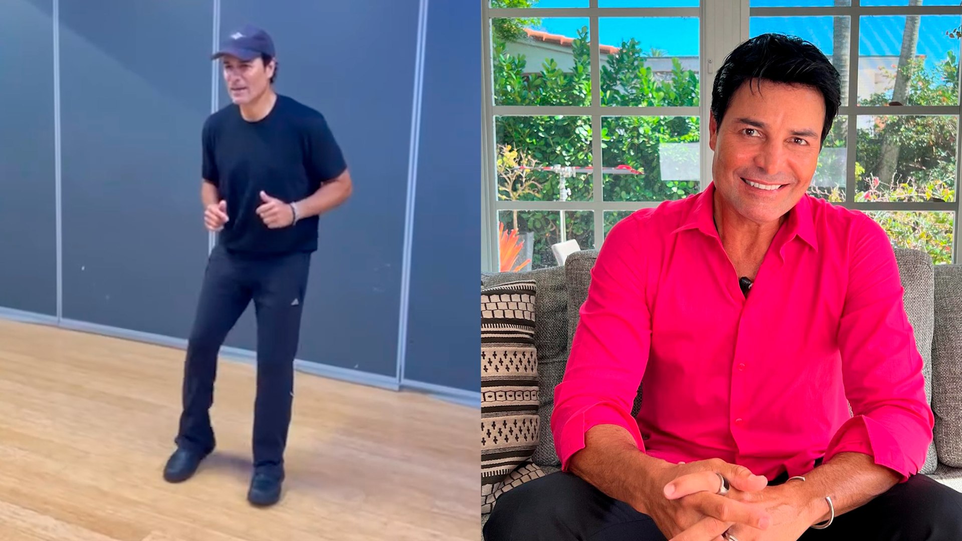 A Chayanne se le olvida la coreografía en pleno ensayo y en redes lo ...