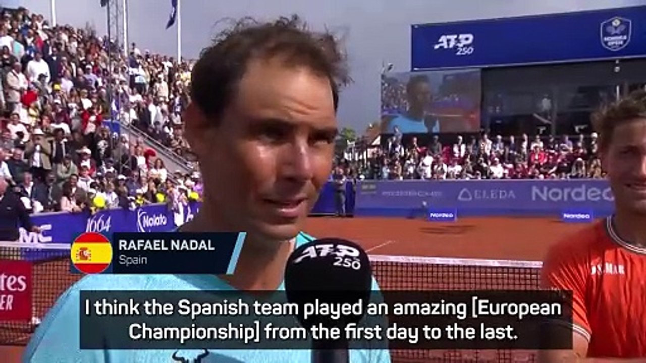 Spanish sports success good for the country - Nadal - video Dailymotion