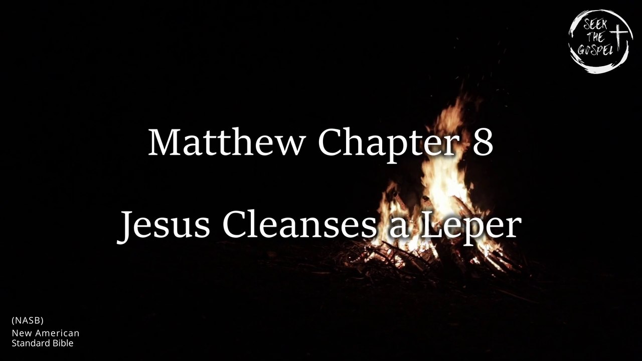 Matthew 8 - Audio Bible (NASB) with Scrolling Text - video Dailymotion