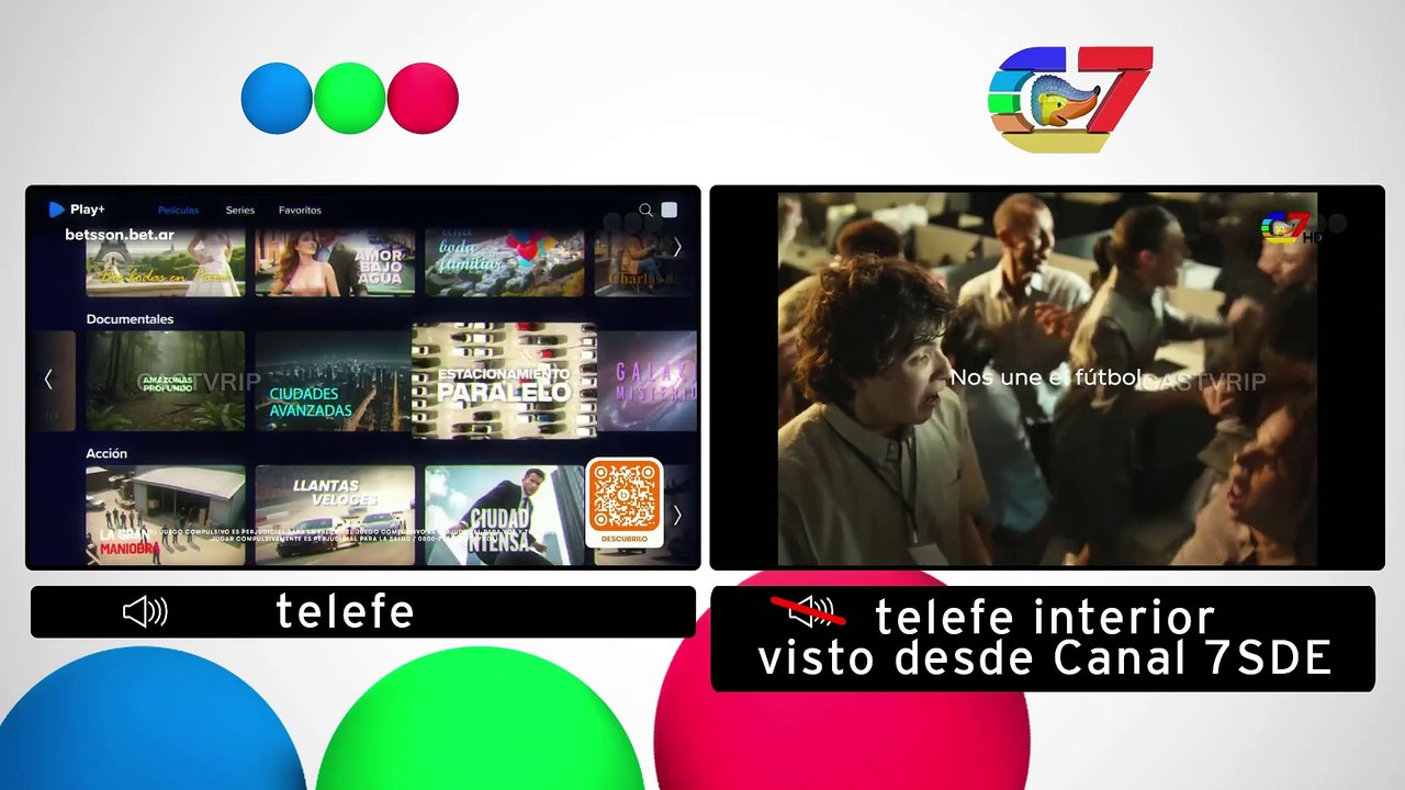 Comparación entre tanda publicitaria de Telefe y Telefe Interior ...