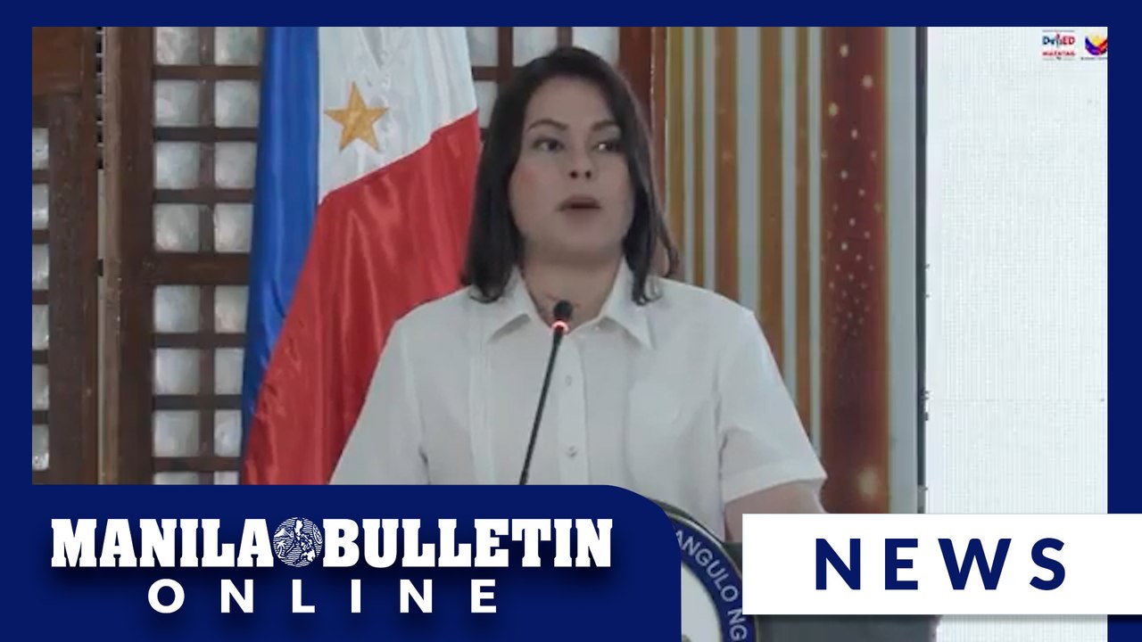 FULL SPEECH: VP Sara Duterte's farewell speech during DepEd turnover ...
