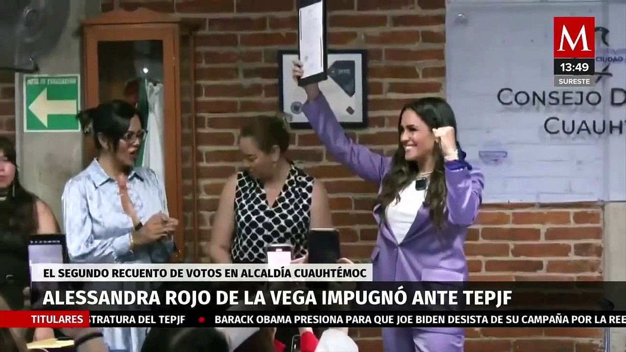 Caty Monreal afirma que Rojo de la Vega "tiene miedo" de recuento de ...