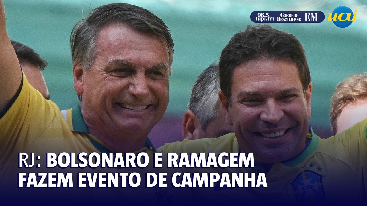 Ramagem e Bolsonaro ignoram investigações em evento de campanha no RJ ...