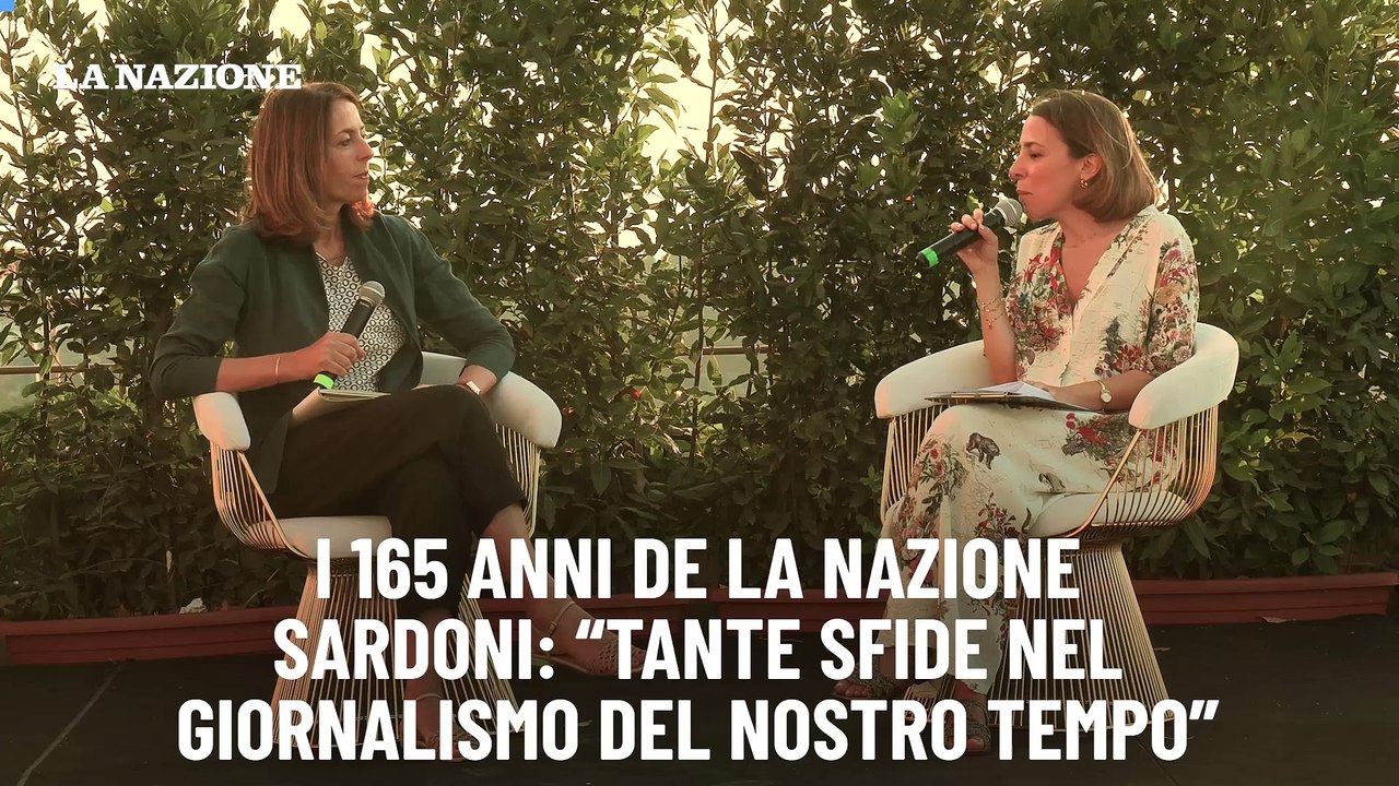 I 165 anni de La Nazione, Sardoni: "Tante sfide nel giornalismo del ...