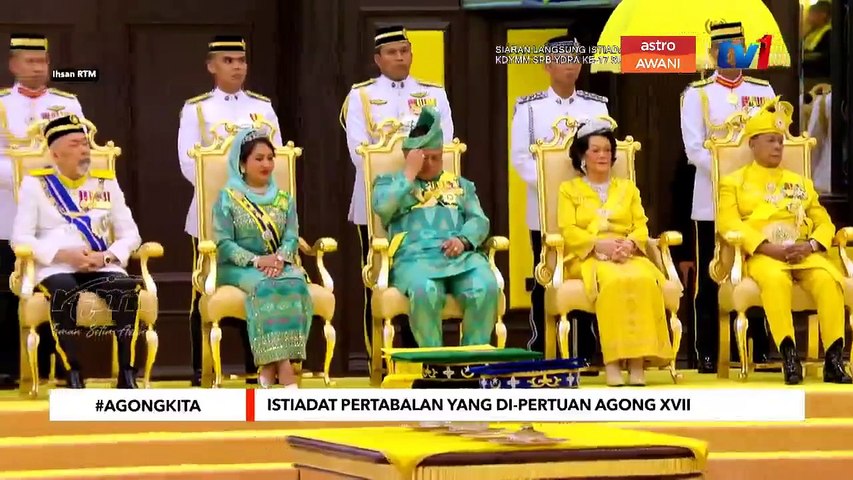 Titah YDP Agong sempena Istiadat Pertabalan YDP Agong ke-17 | Astro Awani