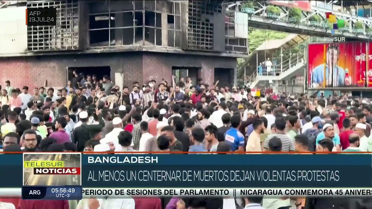 Bangladesh en alerta máxima por protestas - Vídeo Dailymotion