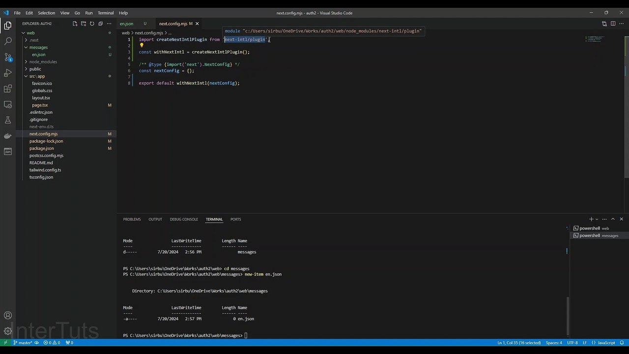 React & Node.js Authentication: how to translate a Next.js app using i18n and next‑intl - video ...