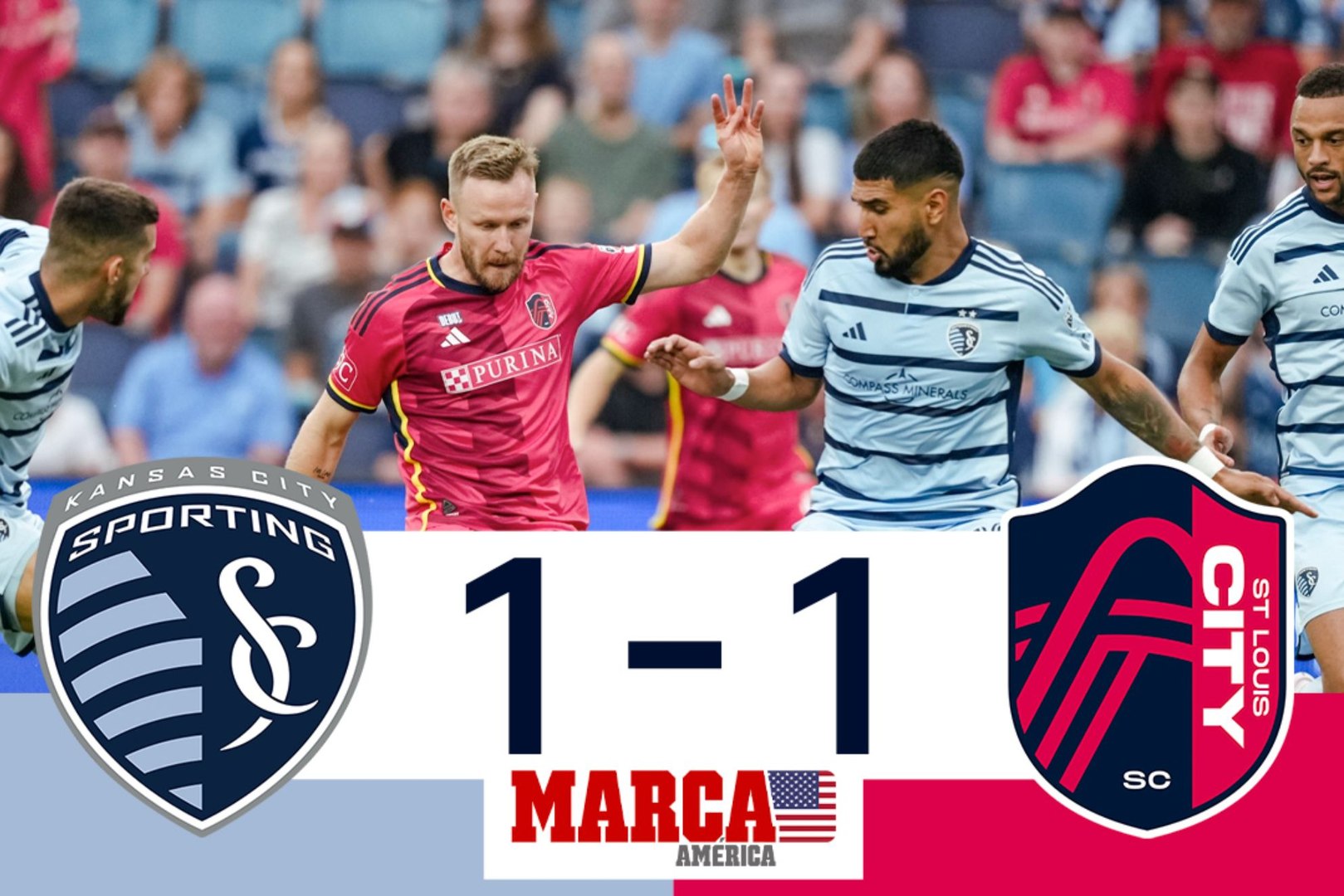 Se dividen puntos en Kansas I Sporting KC 1-1 St. Louis I Resumen y ...