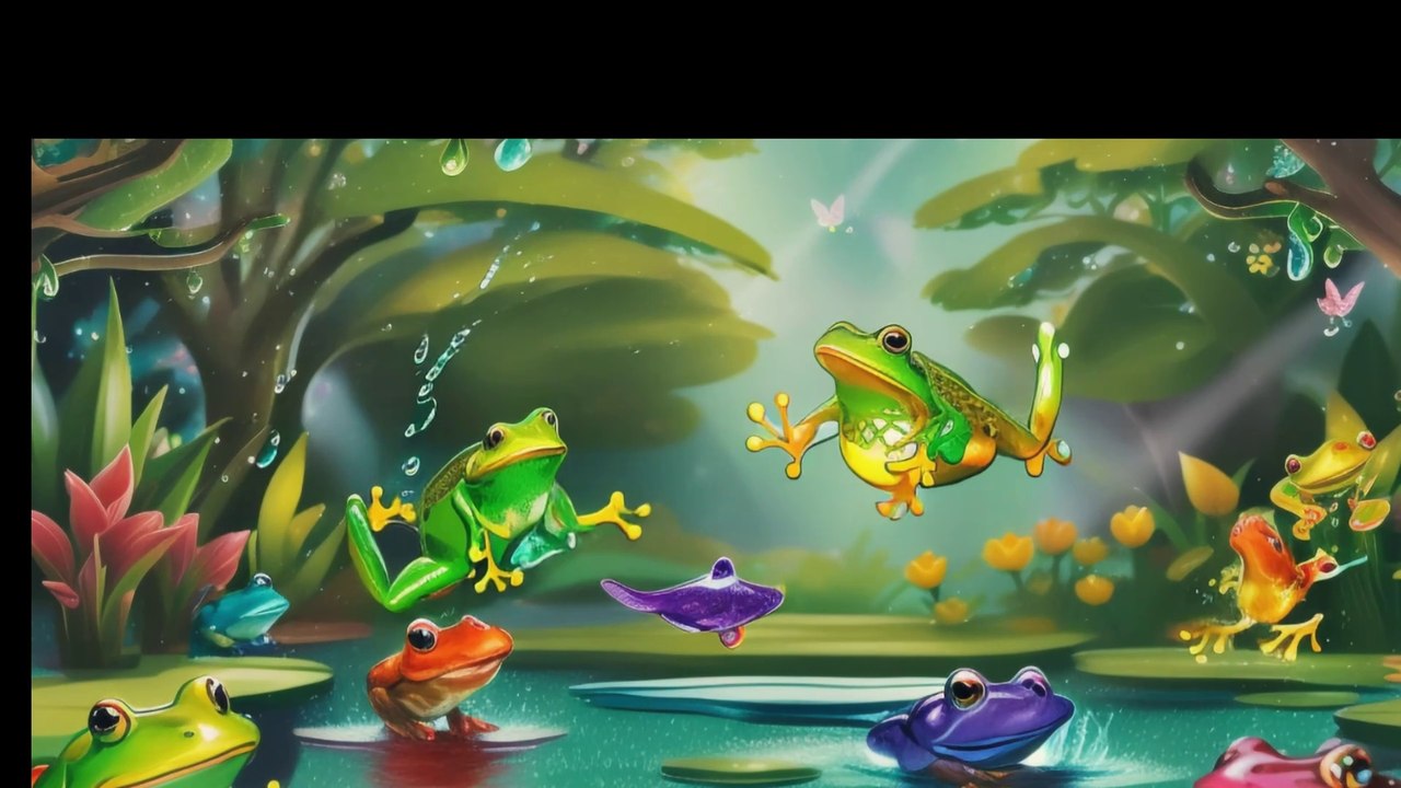 Five little frogs kids paradise - video Dailymotion