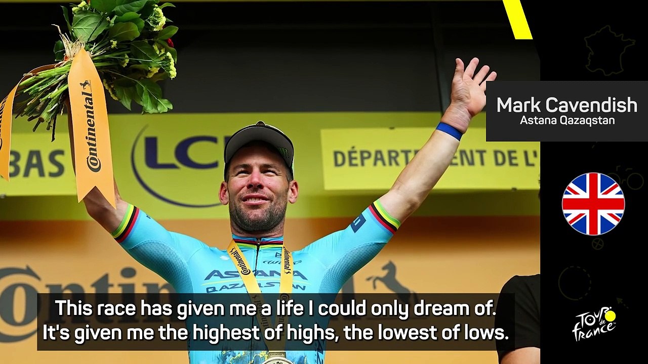 It's time to retire from the Tour de France - Cavendish - video Dailymotion