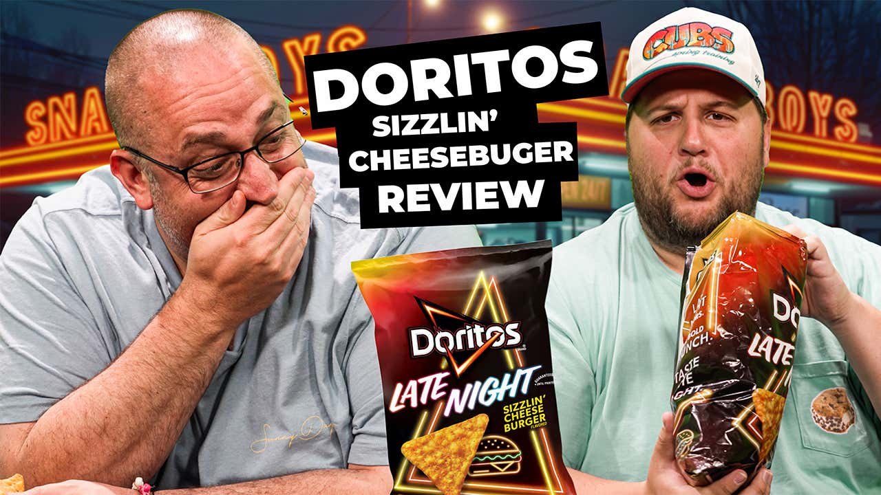 Doritos Late Night Sizzlin' Cheeseburger Review! - video Dailymotion