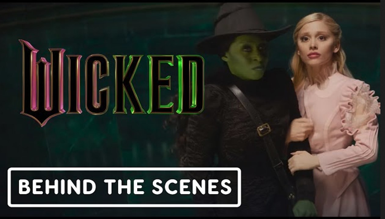 Wicked | Behind the Scenes - Ariana Grande, Cynthia Erivo - video ...