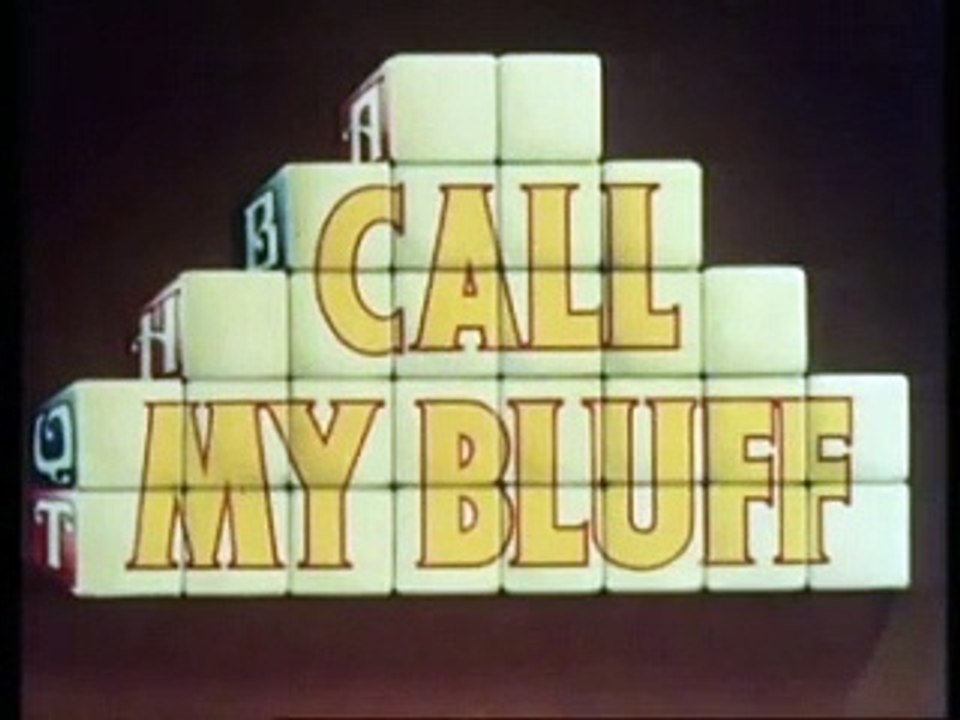 15.Call My Bluff S13E9, S13E10, S13E11, S13E12 (1979) D. Jacobi,P. Gee ...