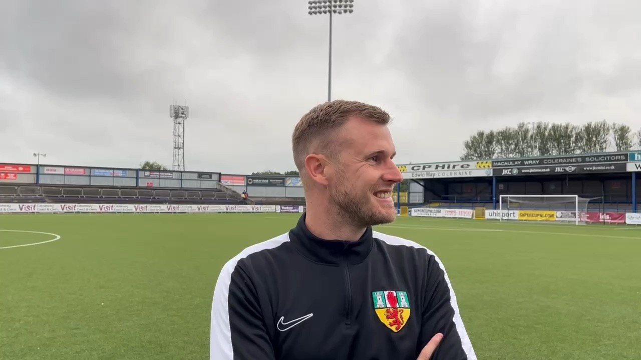 2024 SuperCupNI: Co Antrim Senior manager Michael O’Connor - video ...