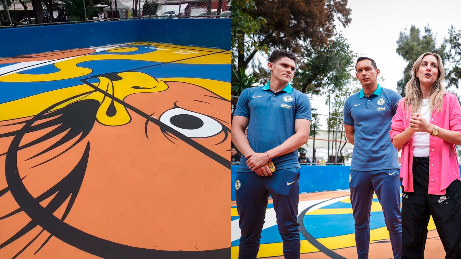 América inaugura la cancha América inaugura la cancha