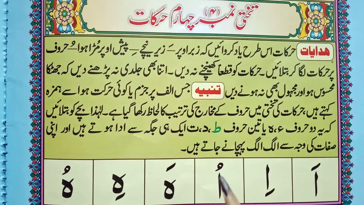 Noorani Qaida Lesson 4 Full In Urdu Hindi Noorani Qaida Lesson 4 Full ...