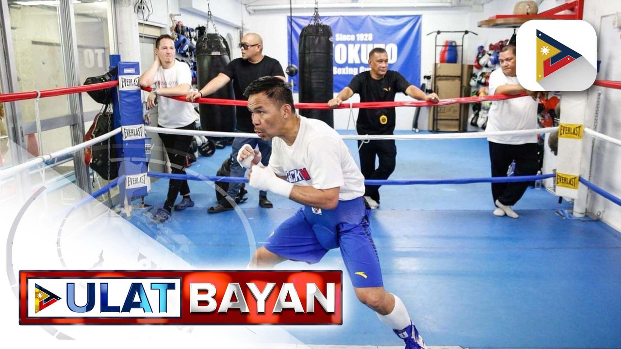 Manny Pacquiao vs. Rukiya Anpo, maglalaban na sa Linggo - video Dailymotion