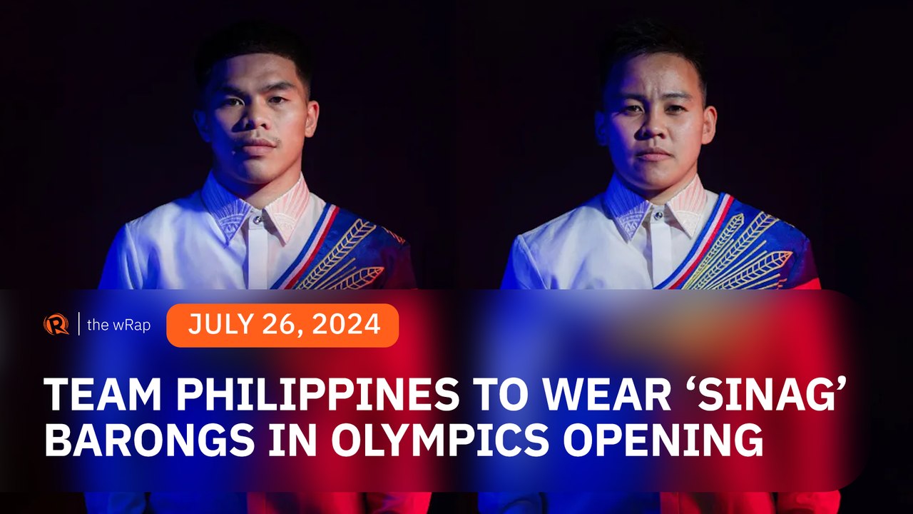Team Philippines to wear ‘Sinag’ barongs in first-of-its-kind Olympic ...