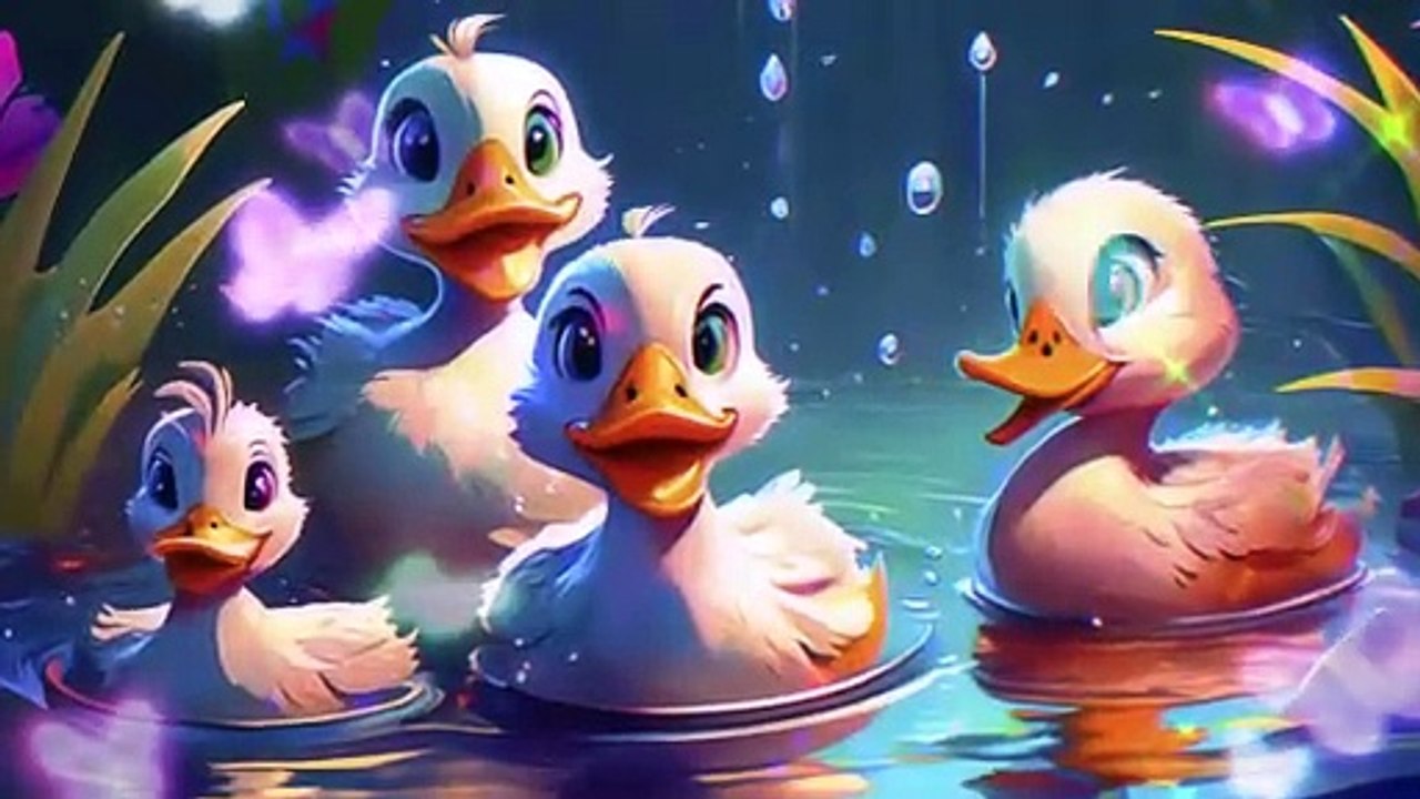 THE QUACKY DUCK CHICKS FOR KIDS|3D ANIMATED SONG DUCK LOVER| - video ...