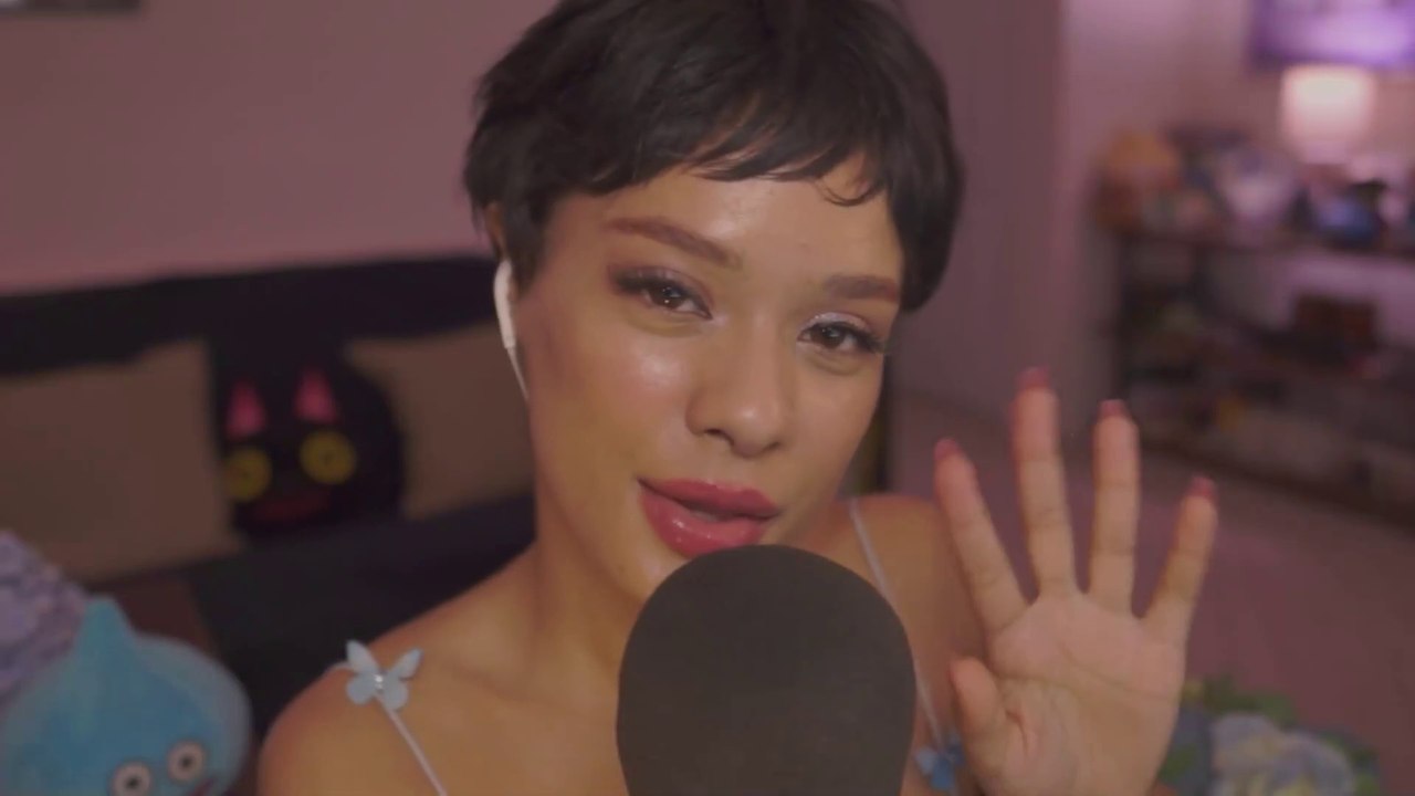 ️HOT ASMR Talking You To Sleep ️ Whispers, Nail Tapping, Scratching ...