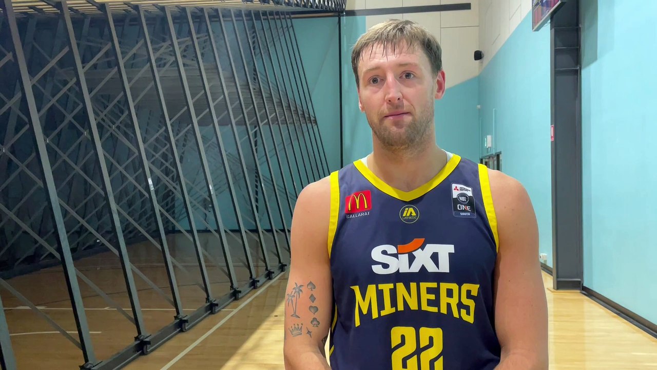 Interview with Ballarat Miners' captain Tyler Rudolph after semi-final ...