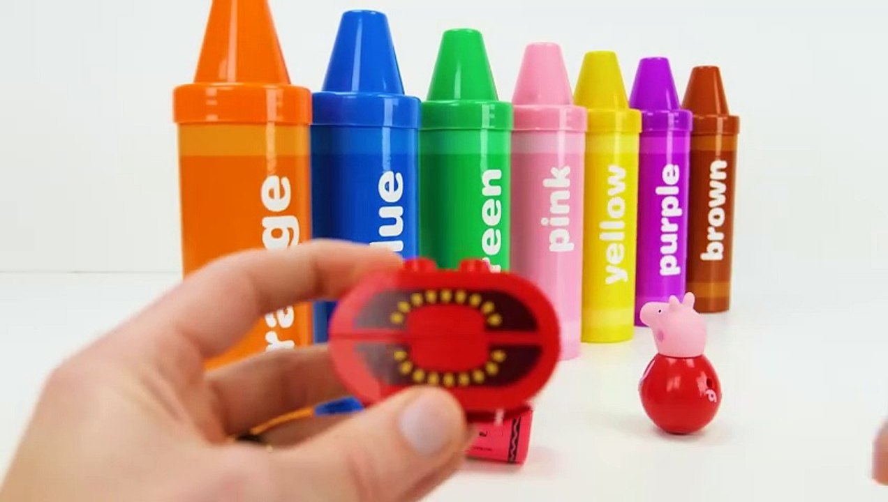 Best Learning Video for Toddlers Learn Colors with Crayon Surprises ...