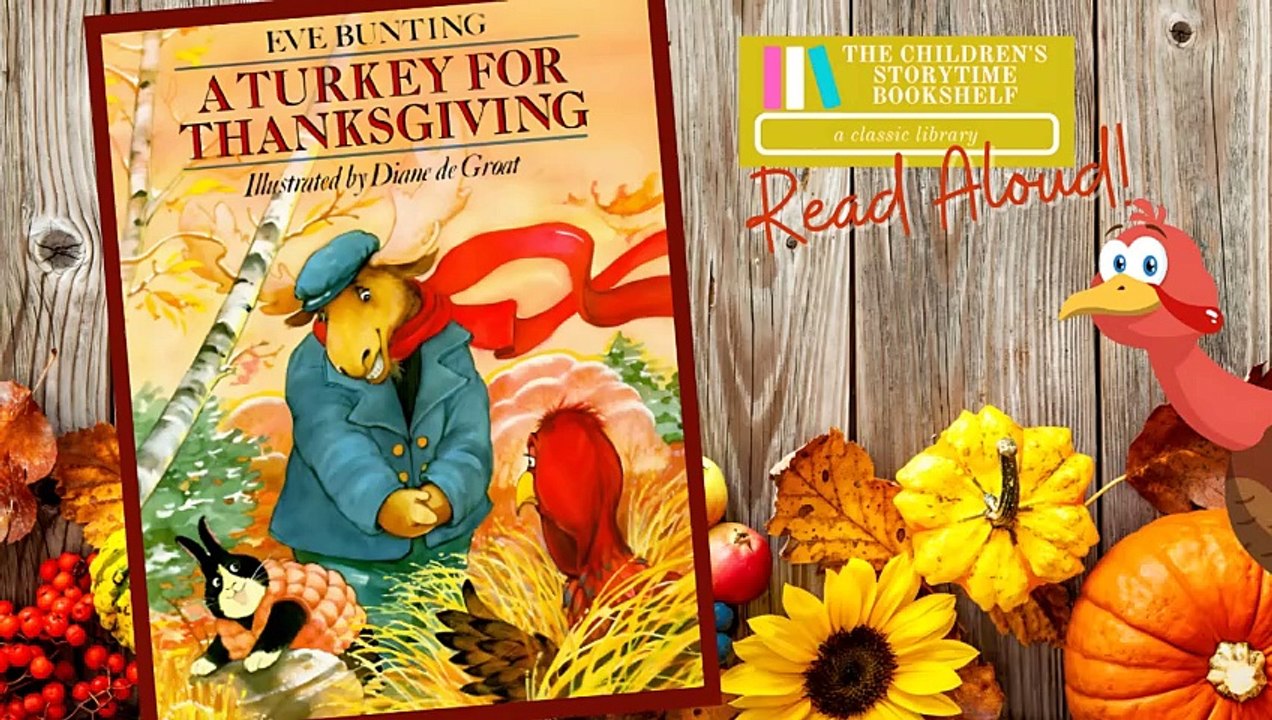 A Turkey for Thanksgiving - Thanksgiving Read Aloud Books for Children ...