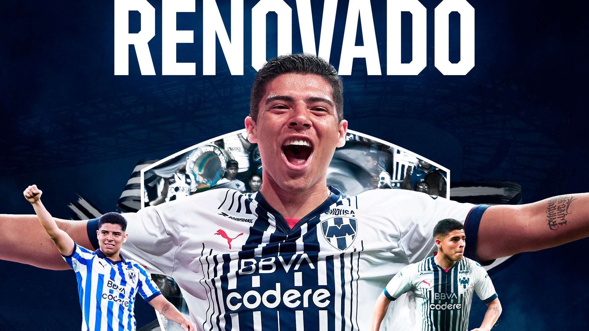 Rayados de Monterrey hace oficial la renovación de Víctor 'Toro' Guzmán ...