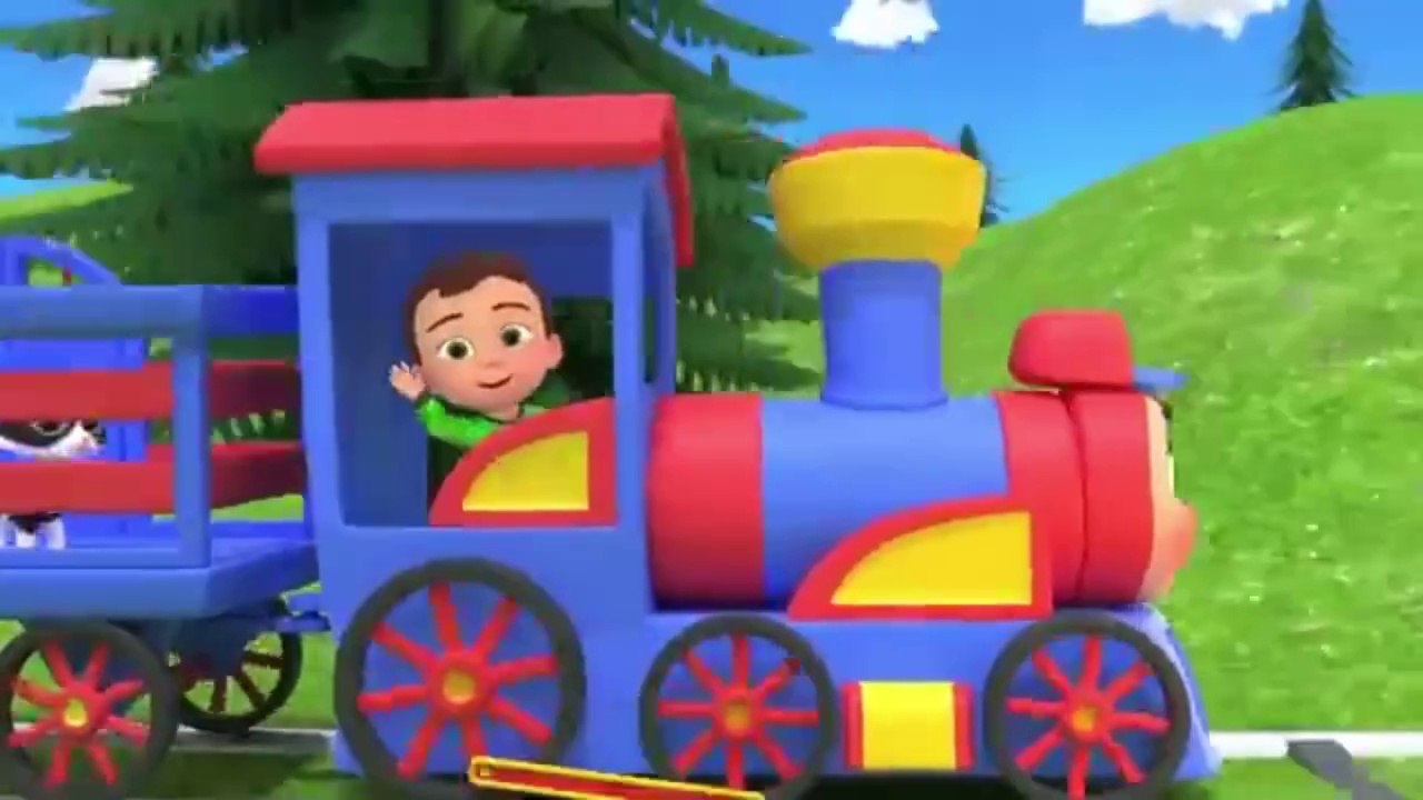 All Aboard the Choo Choo Train! | Fun Nursery Rhymes for Newborns ...