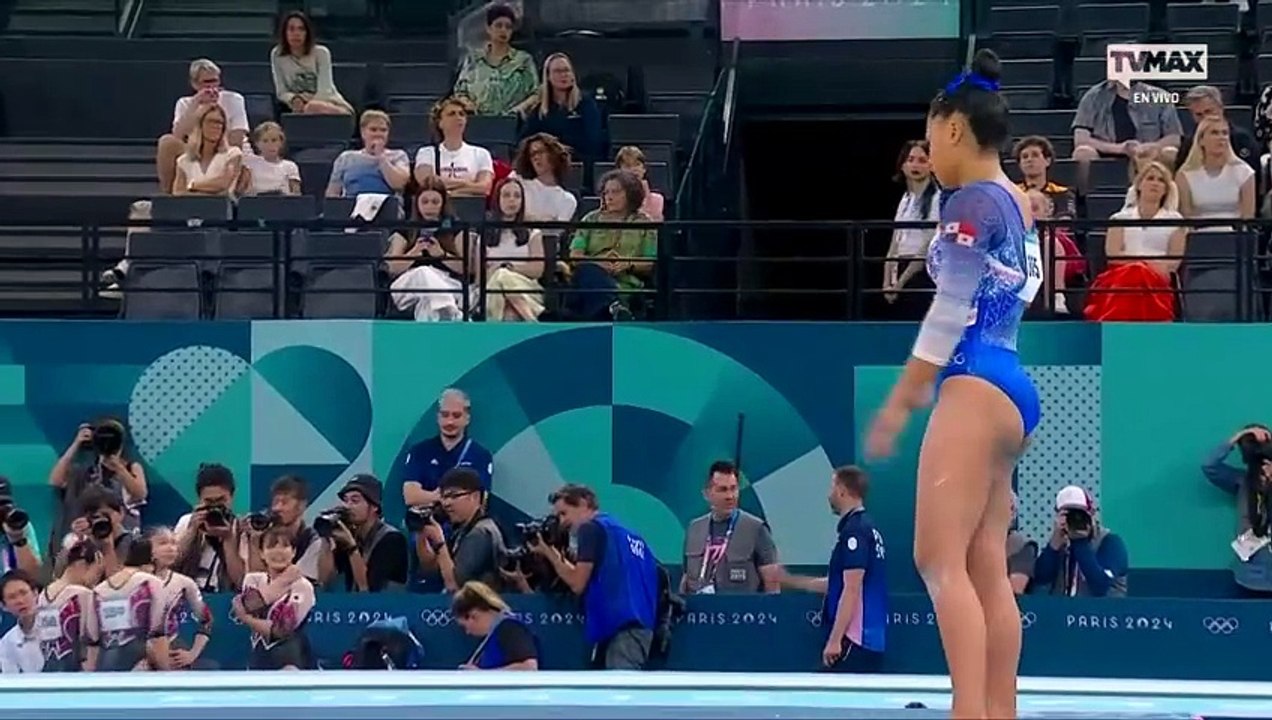 Participación de Hillary Heron en suelo de la gimnasia artística de París 2024 - Vídeo Dailymotion