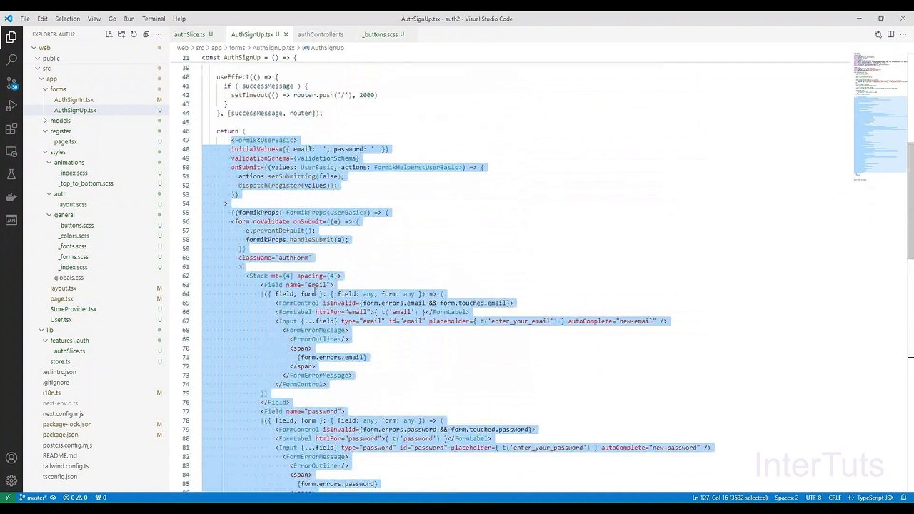 React & Node.js Authentication: create a simple submit animation with Redux Toolkit - video ...