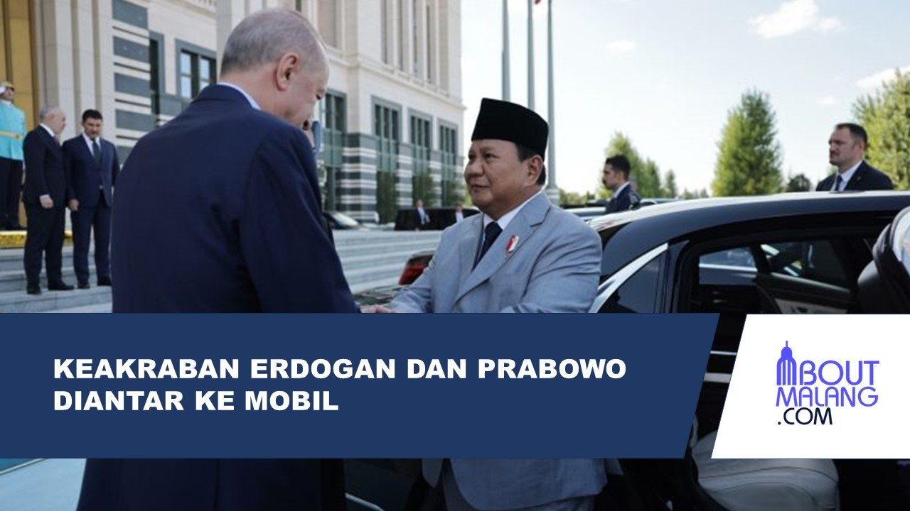 MOMEN KEAKRABAN ERDOGAN-PRABOWO, DIANTAR LANGSUNG KE MOBIL USAI ...
