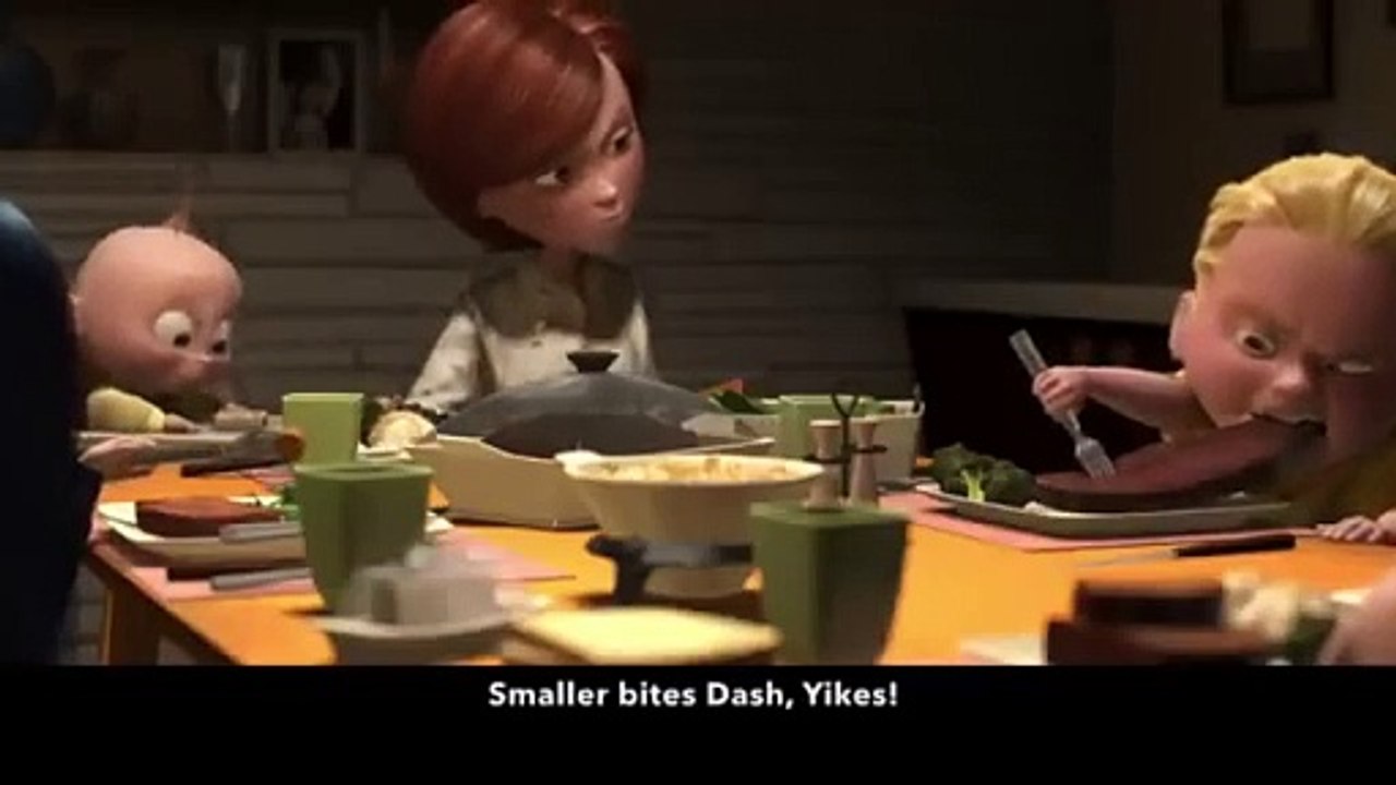 Learn_Practice English with MOVIES (Lesson #1) Title_ The Incredibles ...