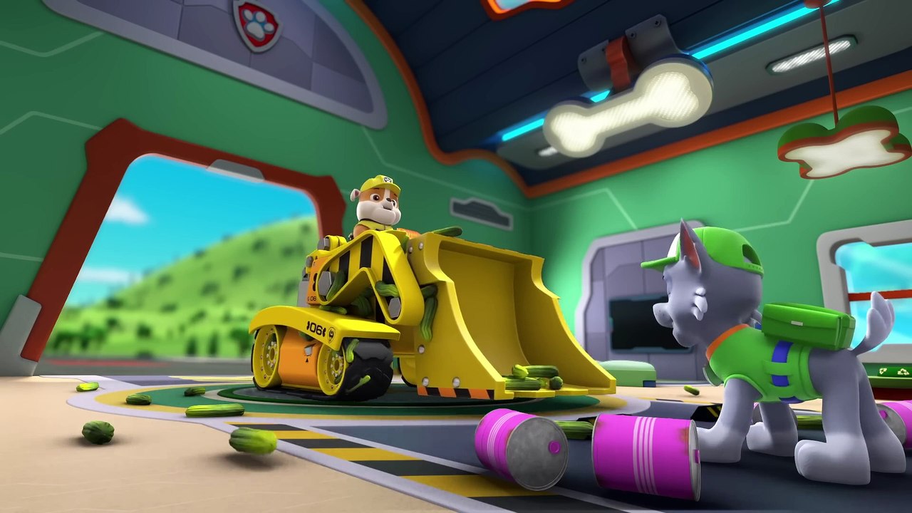 Rubble_s Bulldozer is in a Pickle_ - Rocky_s Garage - Cartoons for Kids ...