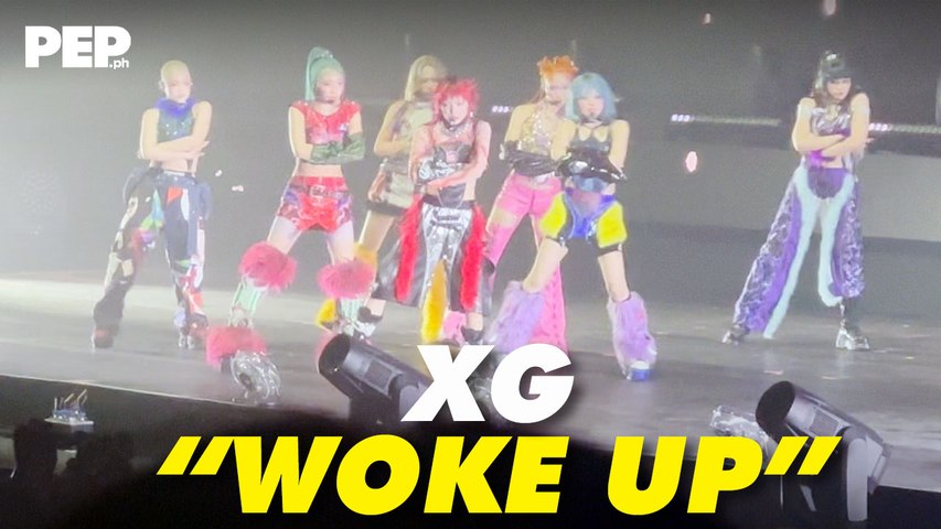 "Woke Up" by XG at their The First Howl The 1st World Tour concert at ...
