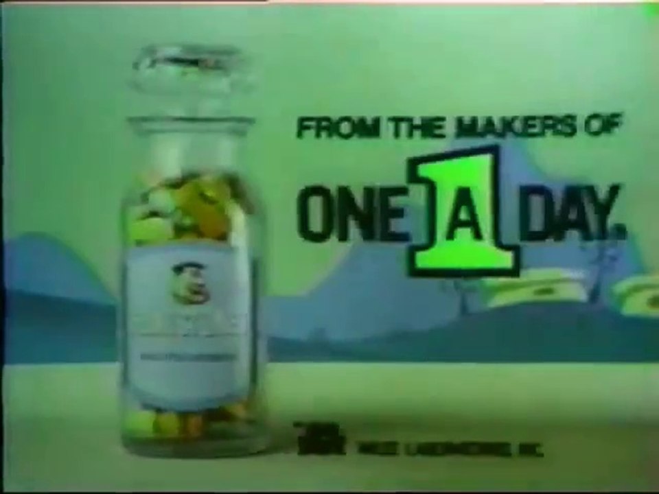 1960s Flintstones vitamins color animated TV commercial - video Dailymotion