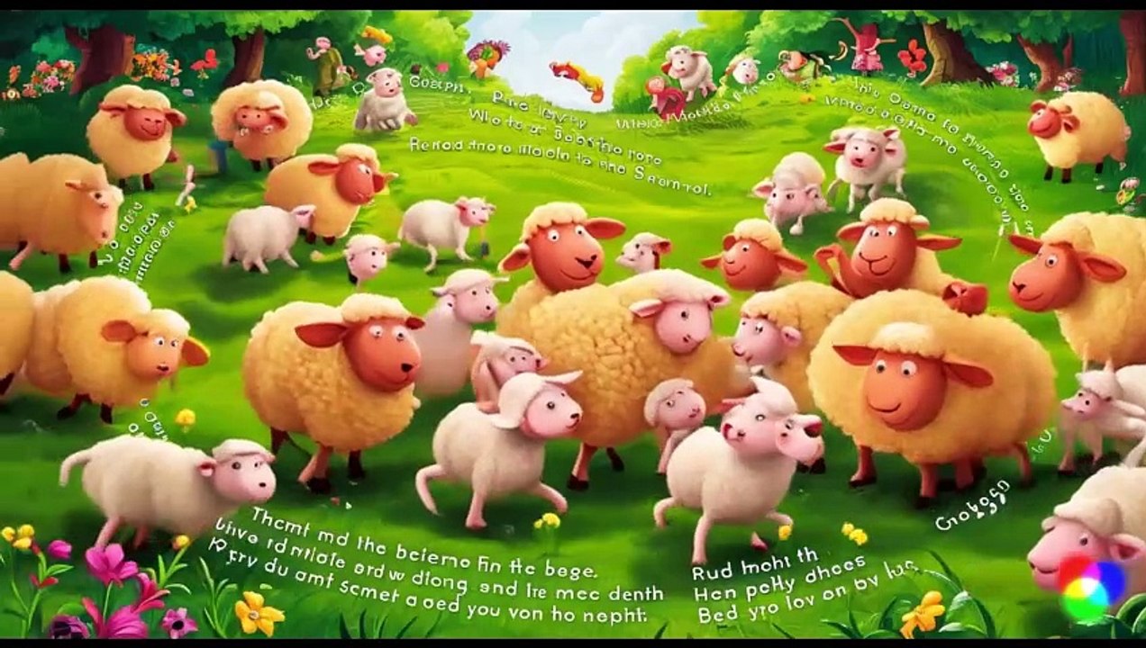 Wiggle, Wobble, Woolly Fun! Singalong Nursery Rhyme for Kids - video ...