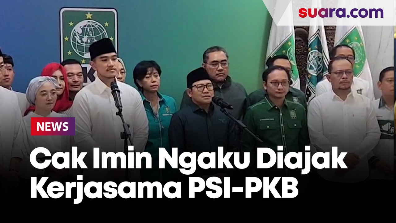 Disambangi Kaesang, Cak Imin Ngaku Diajak Kerjasama PSI-PKB untuk ...