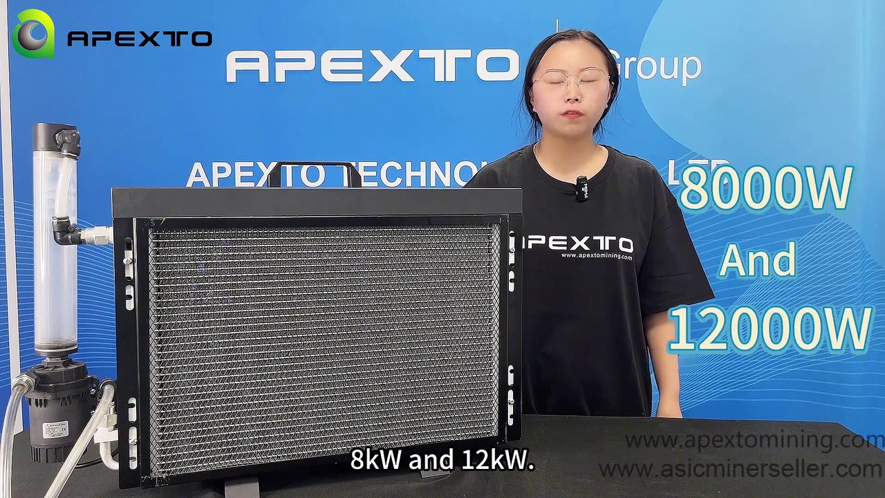 12kW Water Cooling Radiator Tutorial Used with Antminer Hydro Miner ...