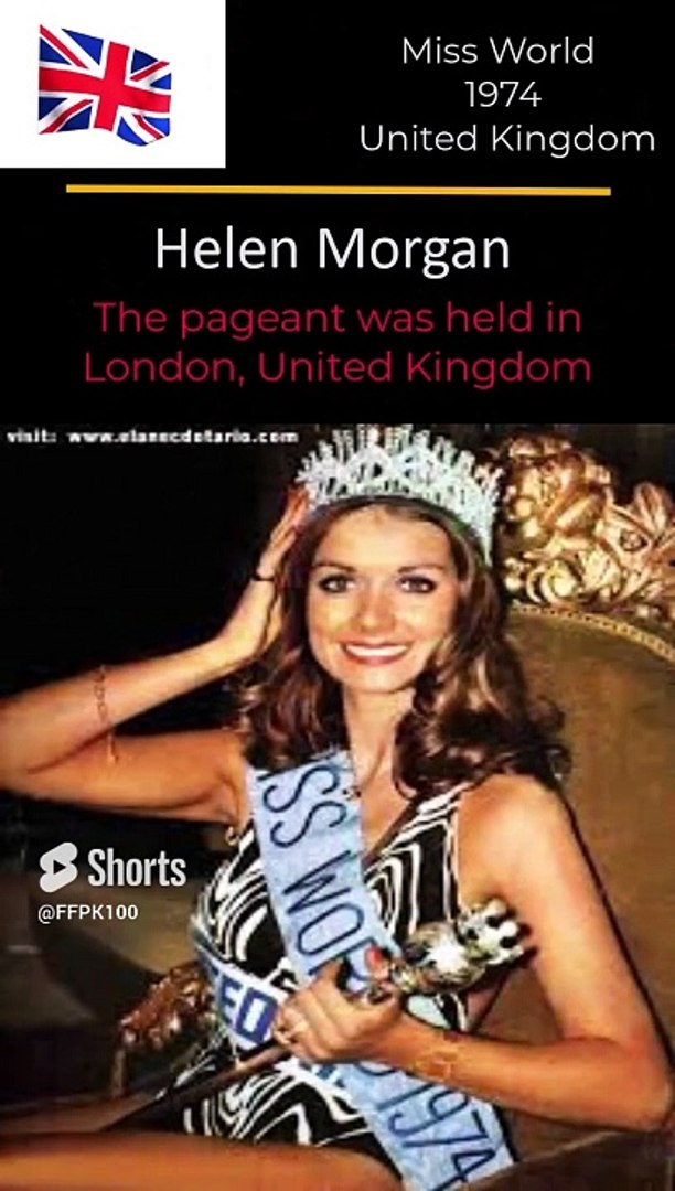 Helen Morgan Miss World