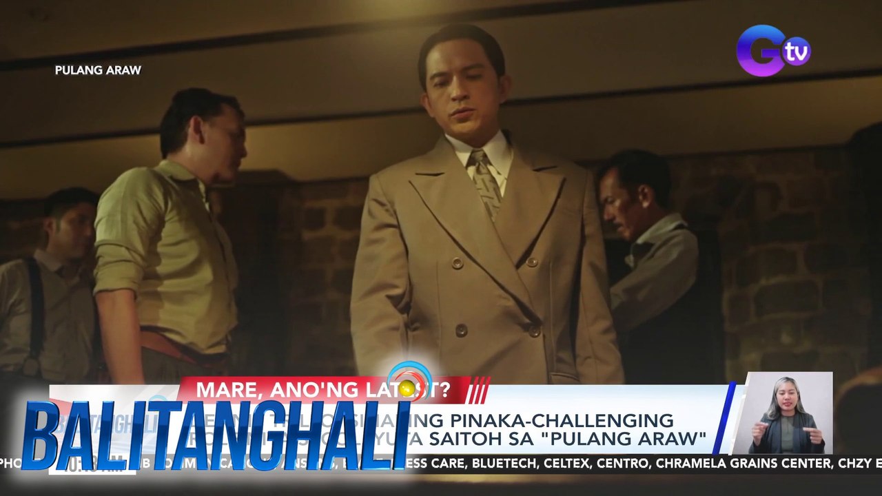 Dennis Trillo, sinabing pinaka-challenging role niya si Col. Yuta Saitoh sa "Pulang Araw ...