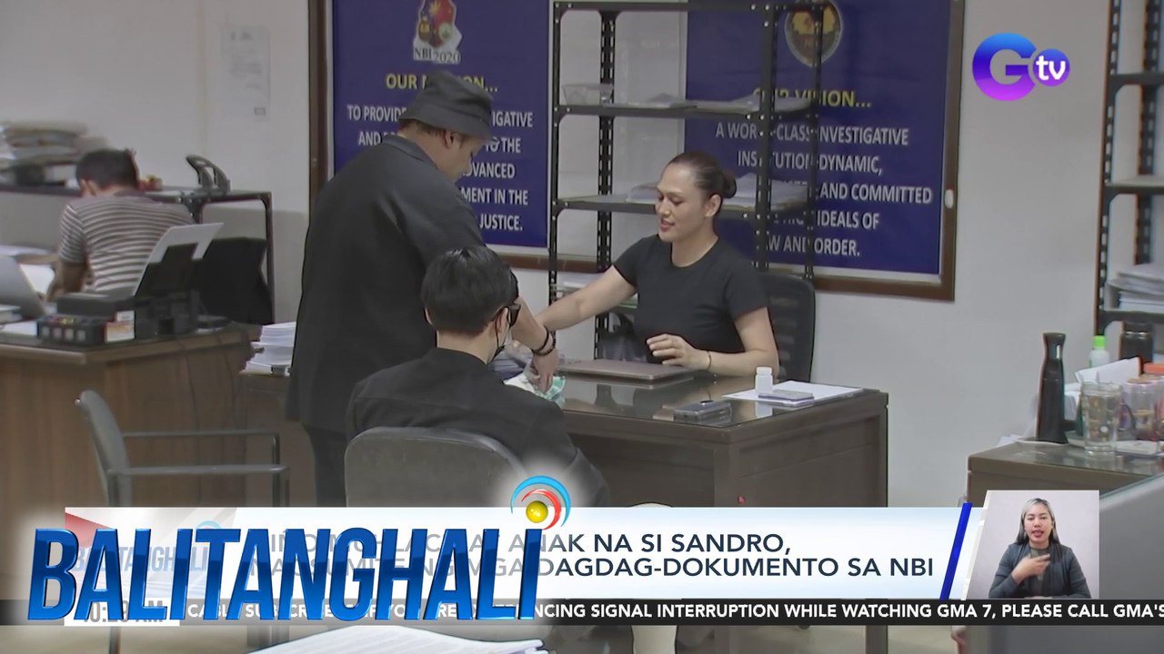 Niño Muhlach at anak na si Sandro, nagsumite ng mga dagdag-dokumento sa ...