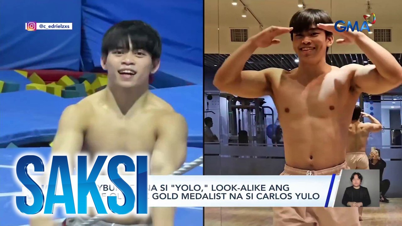 Bodybuilder na si "Yolo," look-alike ang 2-time olympic gold medalist ...
