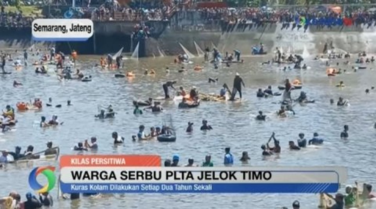 Warga Serbu PLTA Jelok Timo yang Dikuras untuk Berburu - video Dailymotion